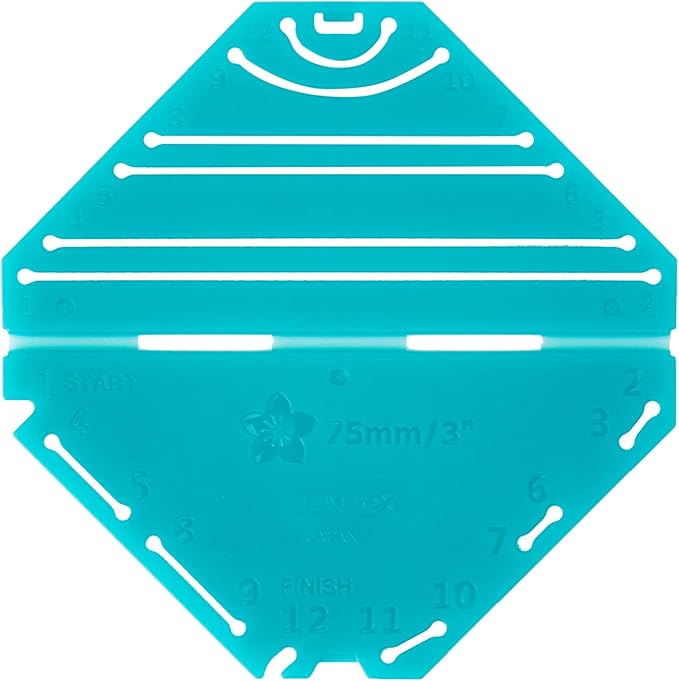 Amazon.com: Clover CLO8483 Kanzashi Flower Maker Pointed Petal Large ...