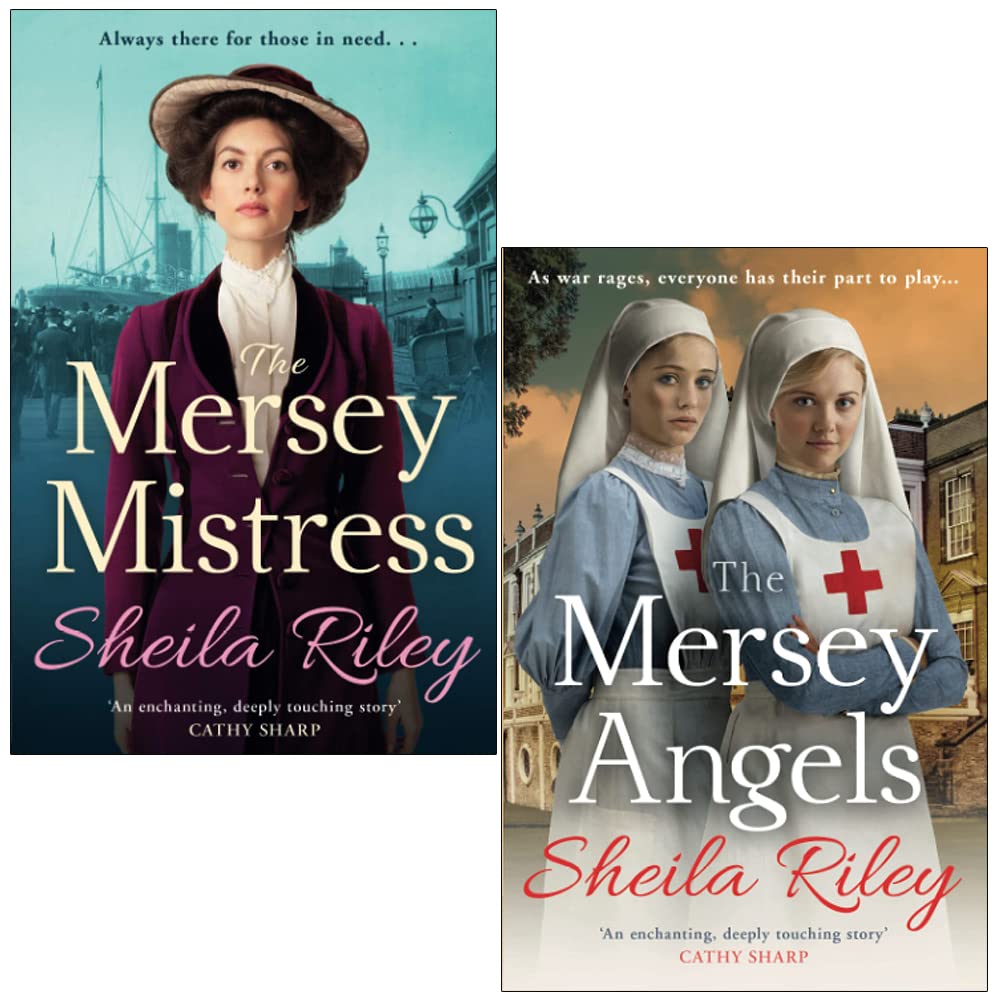 Sheila Riley Dockside Saga Collection 2 Books Set (The Mersey Mistress ...
