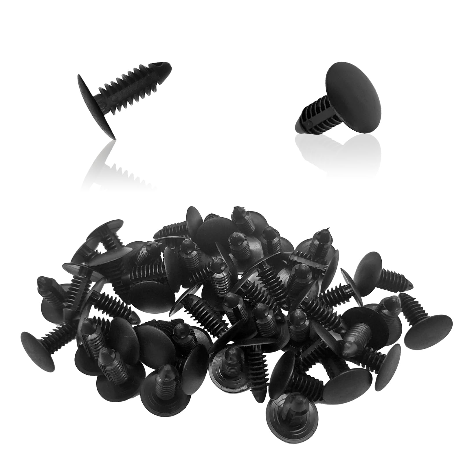 Amazon.com: 50Pcs Auto Car Fender & Bumper Shield Fastener Retainer ...