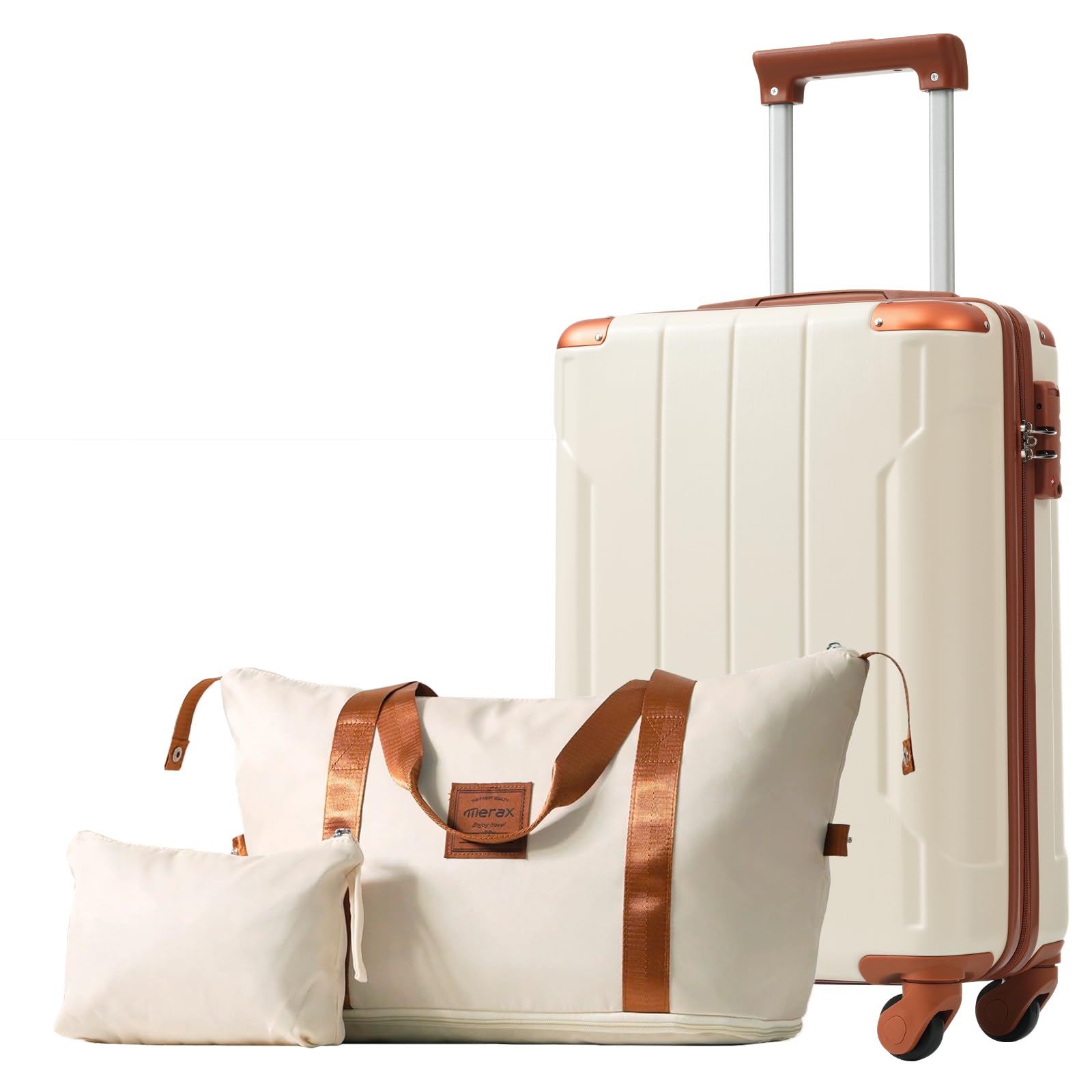 Amazon.com | Merax Carry On Luggage Set 3 Piece, Hard Shell Suitcases ...