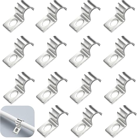 GIUSOBG Kabelschellen Metall Rohrschellen 50 Stück 6mm Hochleistungs ...