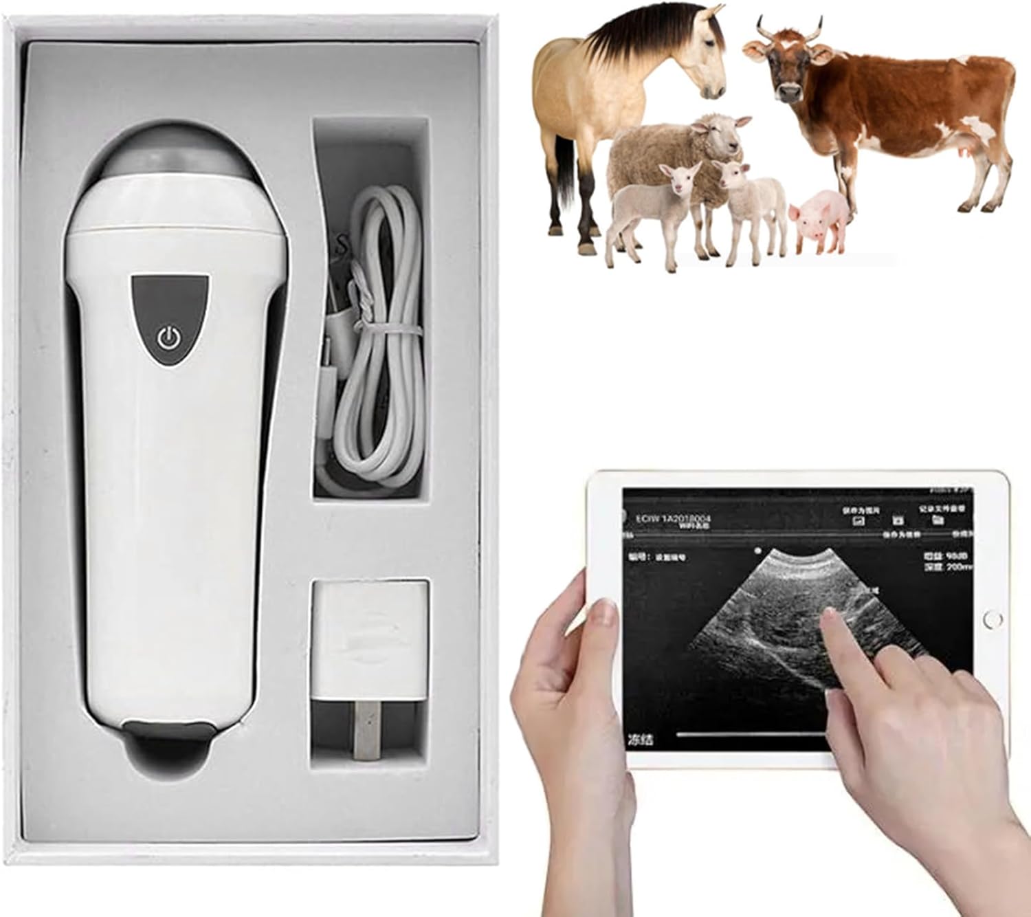 BatanE Ultrasonic Veterinary Ability Tester, Wireless Veterinary ...