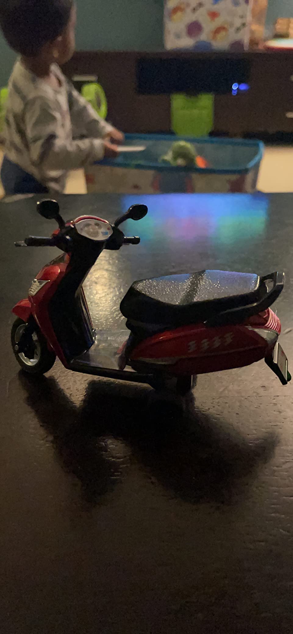 CENTY Toys Bestiva Red Colour Scooty Toy, Rear Wheel Suspension Moves ...