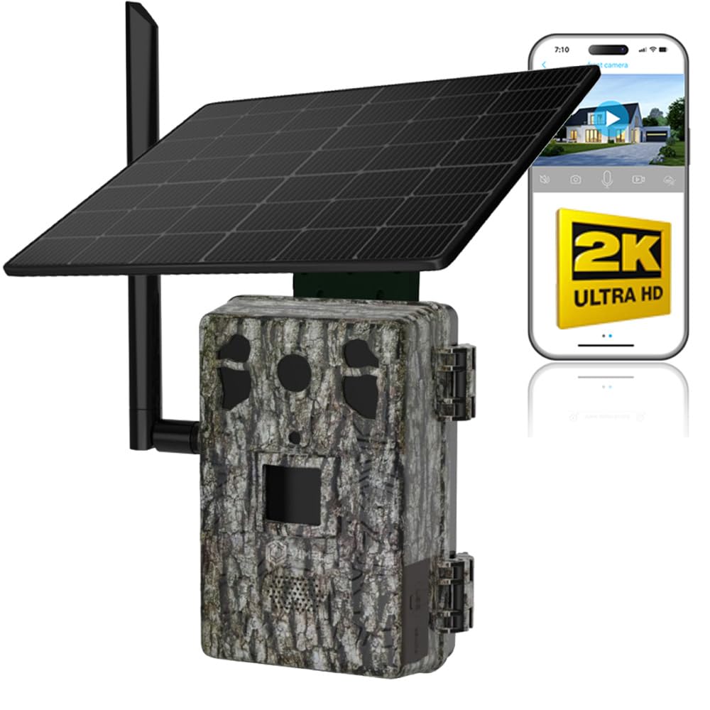 Solar Powered Recorders LS VISION Wireless 4G Battery CCTV Sim Card