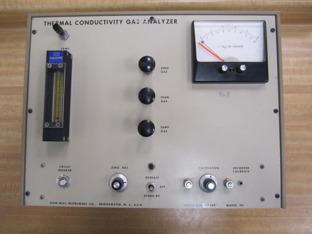 Amazon.com: Gow Mac 50- Thermal Conductivity Gas Analyzer : Industrial ...