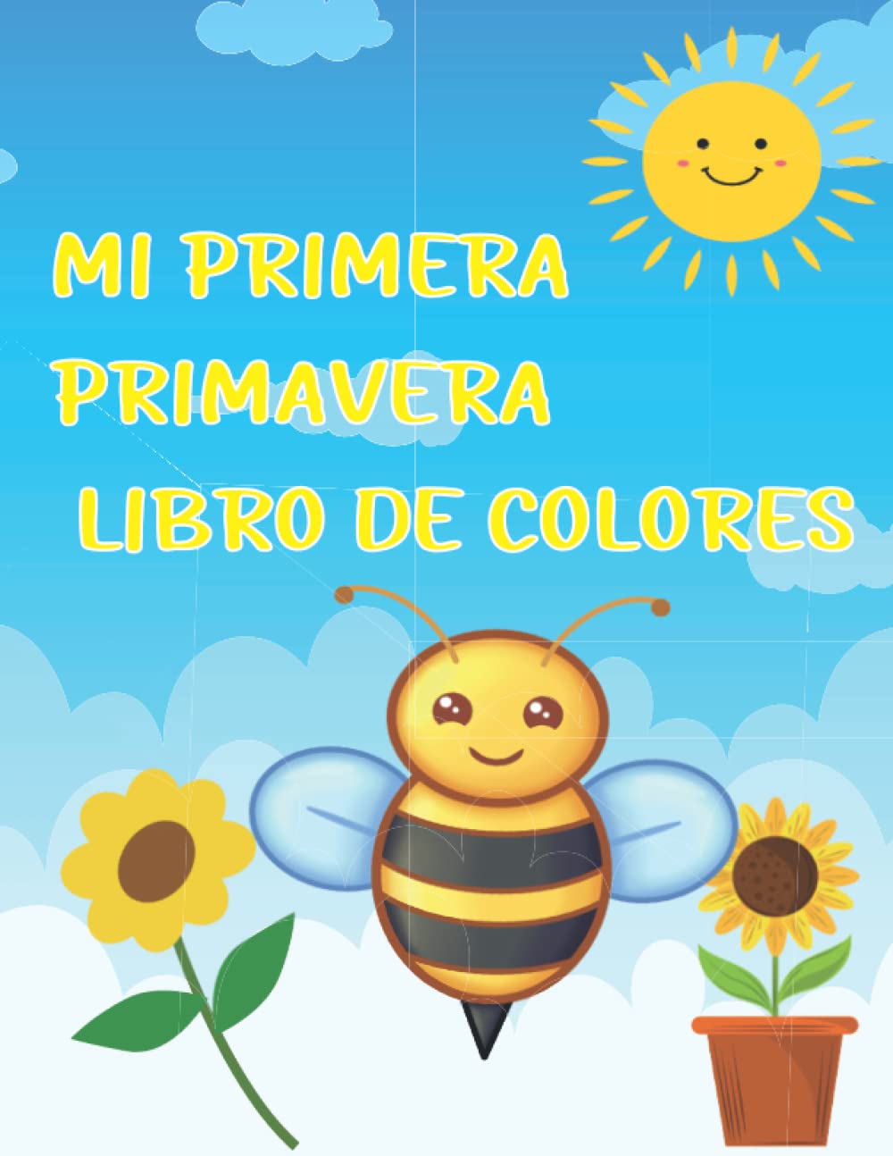 Mi Primer Libro De Primavera Para Colorear Libro De Actividades ...