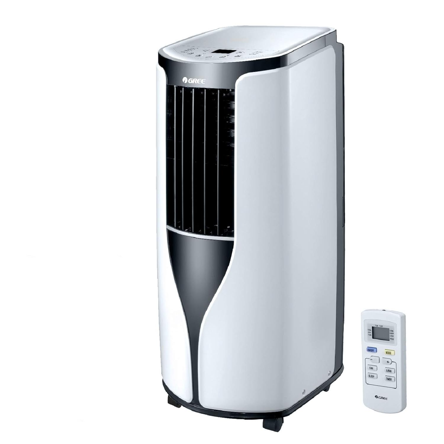 Gree Shiny Portable Air Conditioner 8000 BTU 350 Sq.Ft 3 in 1 Portable ...