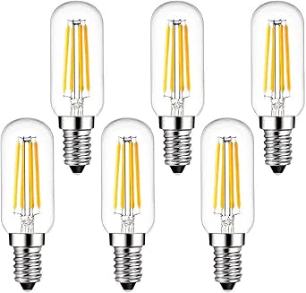 SHUWDKAR E14 LED Bulb Dimmable European Base 40 Watt Equivalent 400LM ...