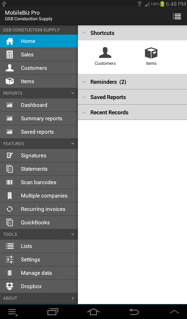 MobileBiz Pro - Invoice App - App on Amazon Appstore