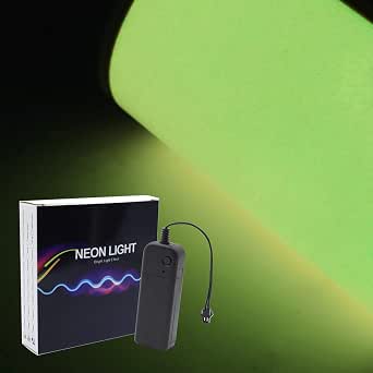 4inch El Panel Light Yellow Flexible El Panel Electroluminescent Sheet ...
