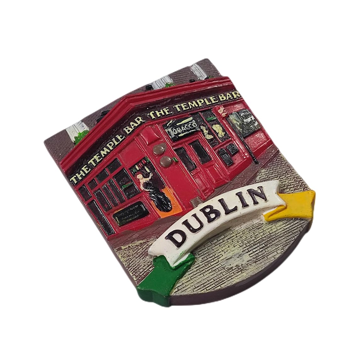 Snapklik.com : The Temple Bar Dublin Ireland Refrigerator Magnet 3D ...