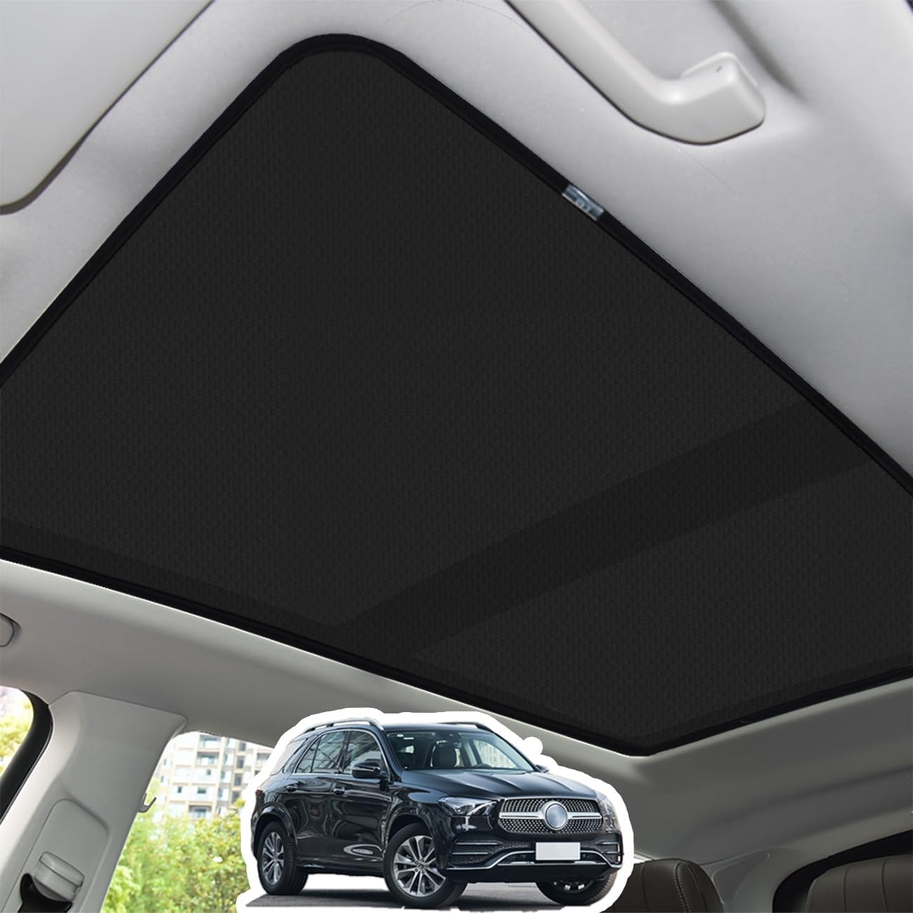 Amazon.com: GOFOME Car Sunroof Cover Compatible with Mercedes Benz GLE ...