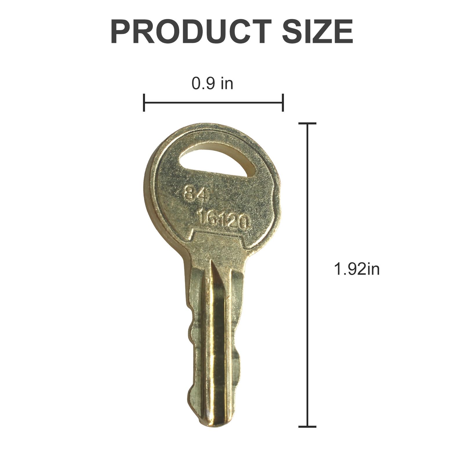Snapklik.com : VIDABTE 84-16120 4001-035 Door-King Keys For Doorking ...