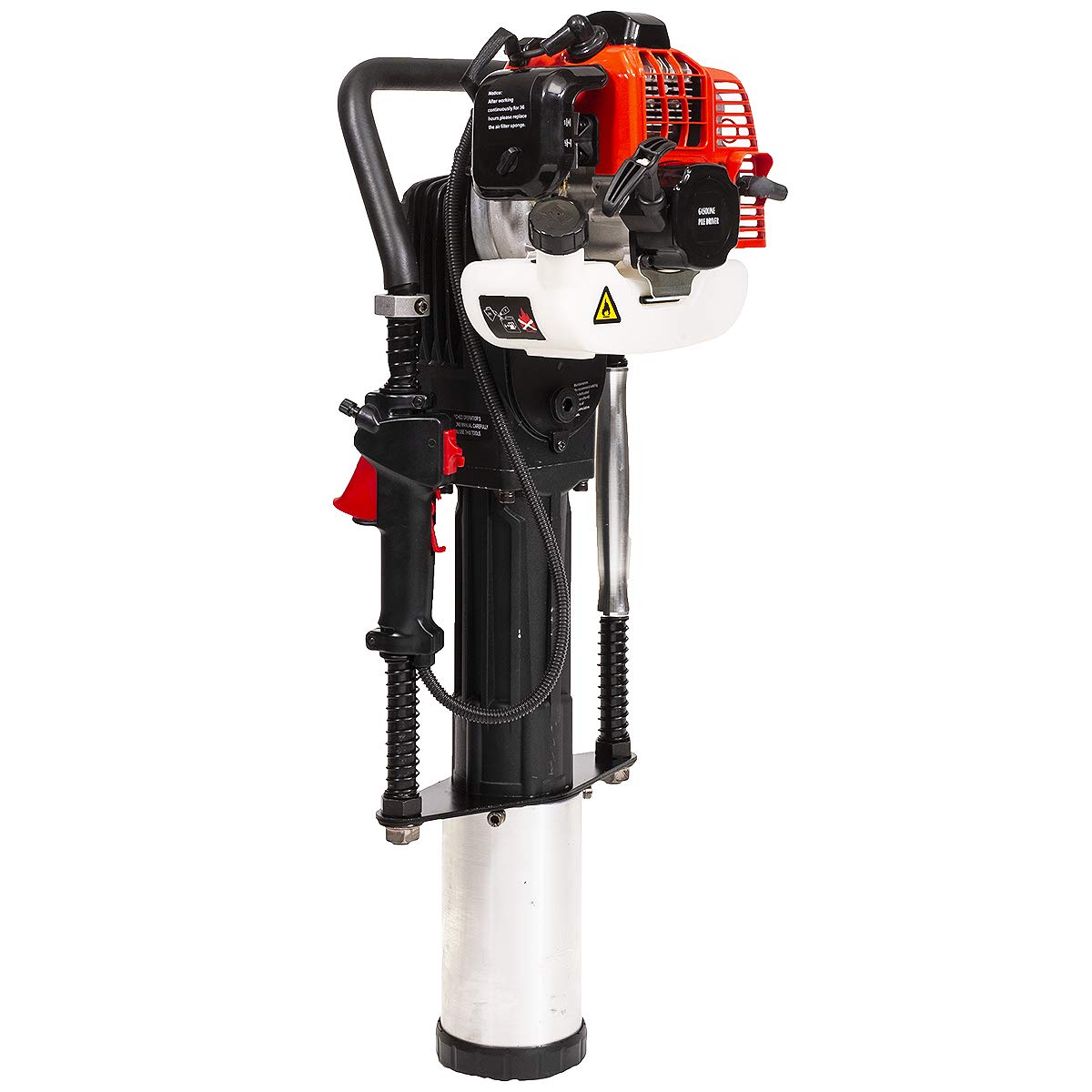 Snapklik.com : 52cc Gas-Powered T Post Driver Fence Post Driver ...