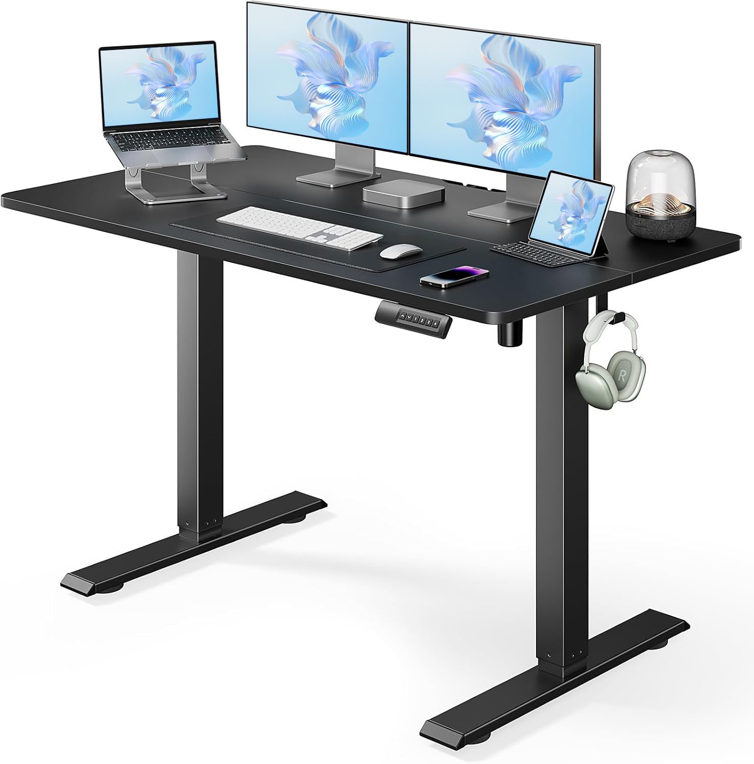Amazon.com: Marsail Electric Standing Desk, Adjustable Height Stand up ...