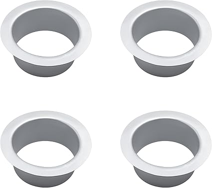 Amazon.com : HOLEPU 2-3/4" Round Aluminum Rain Gutter Ditch Outlet ...