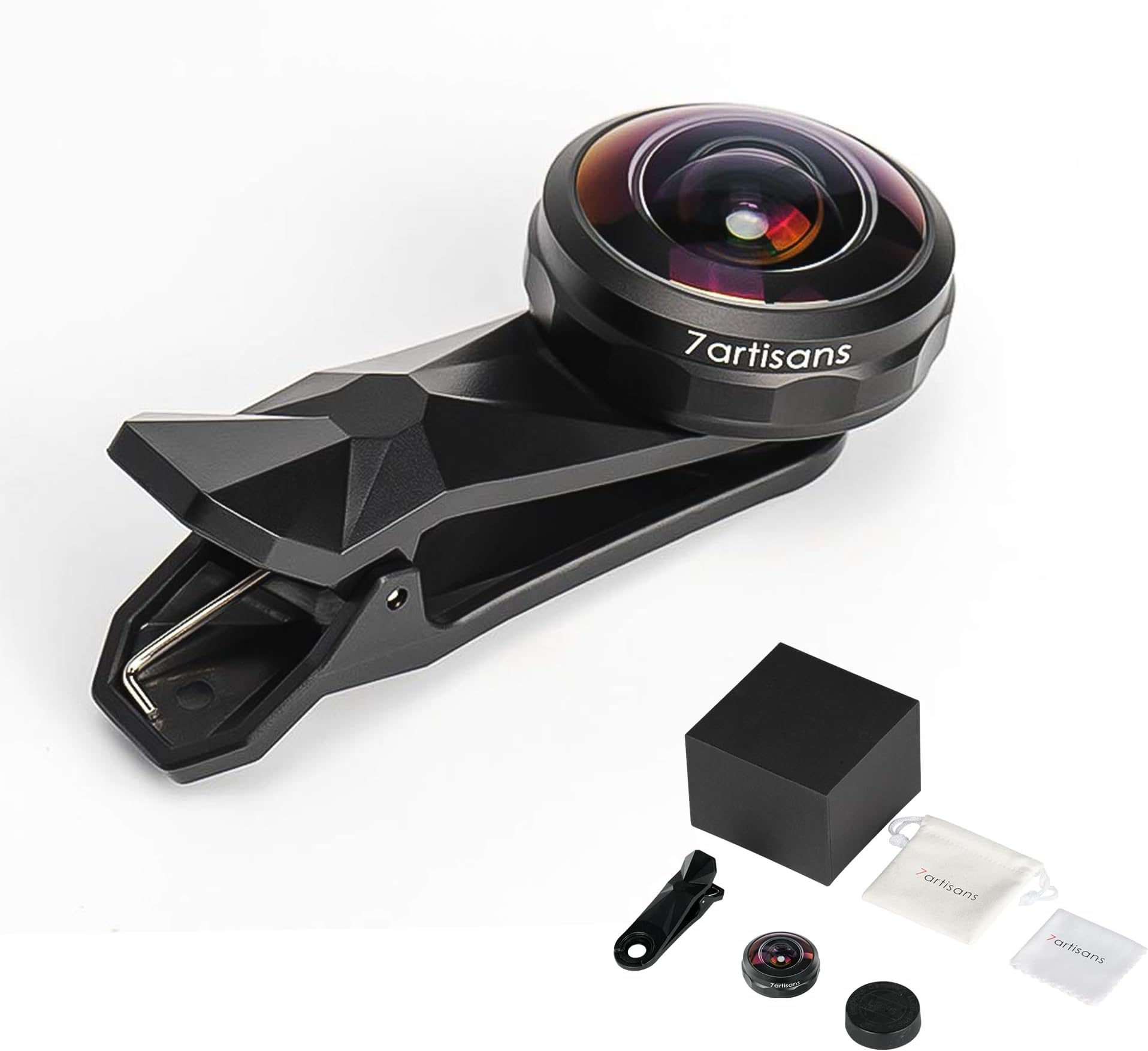 Amazon.com: 7artisans Mobile Phone Fisheye Lens Compatible for iPhone4 ...