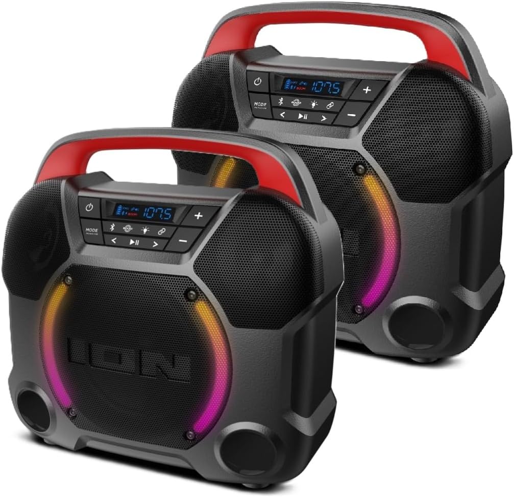 Amazon.com: ION Audio Pathfinder Go Wireless Bluetooth Beach Speaker ...