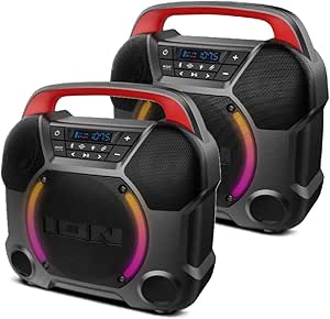 Amazon.com: ION Audio Pathfinder Go Wireless Bluetooth Beach Speaker ...