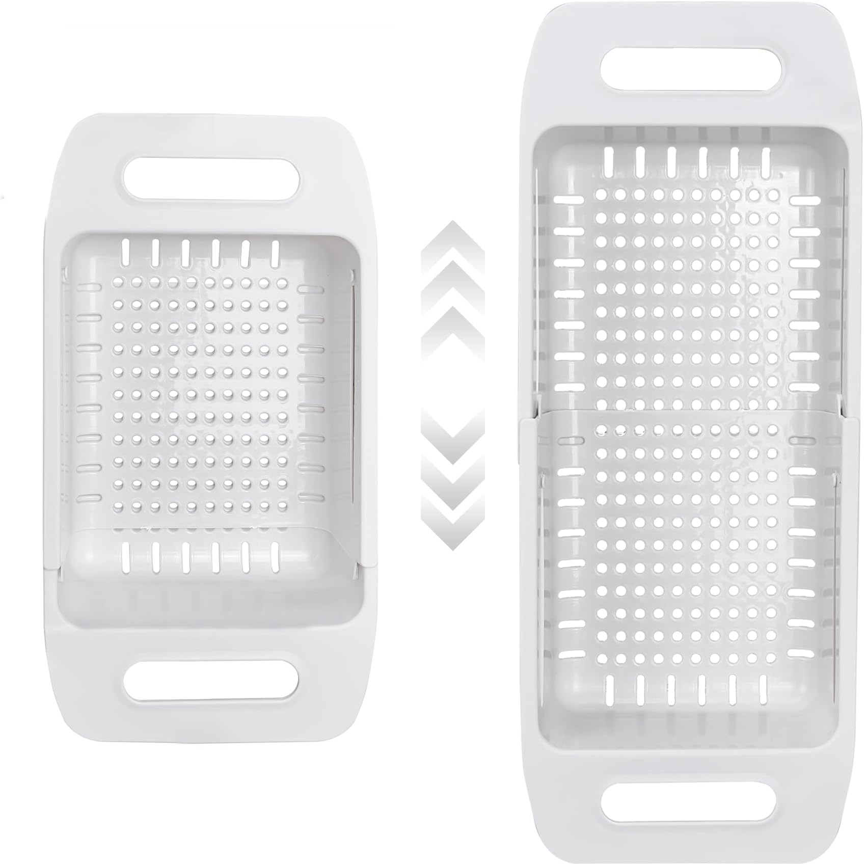 Amazon.com: Extendable Colander Over the Sink Strainer basket ...