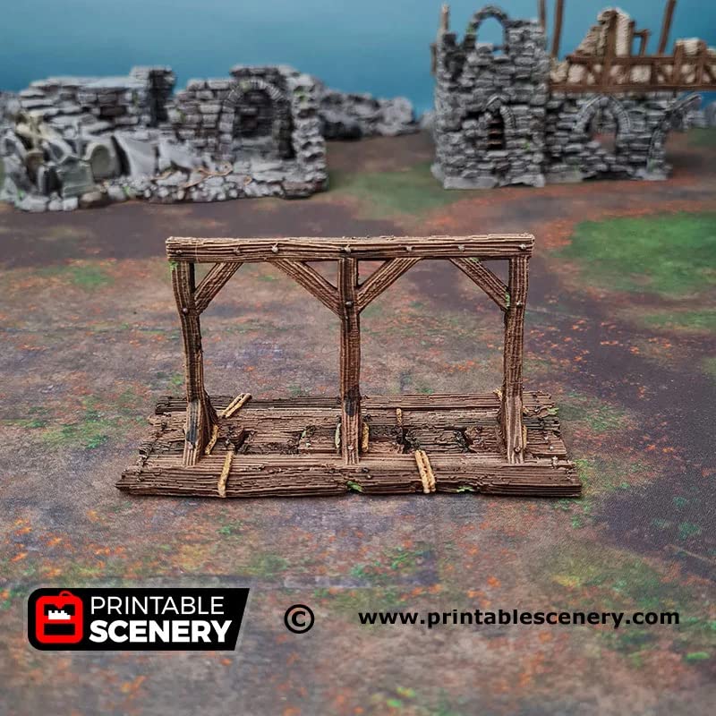 Snapklik.com : Gallow Square By Printable Scenery, 3D Printed Tabletop ...