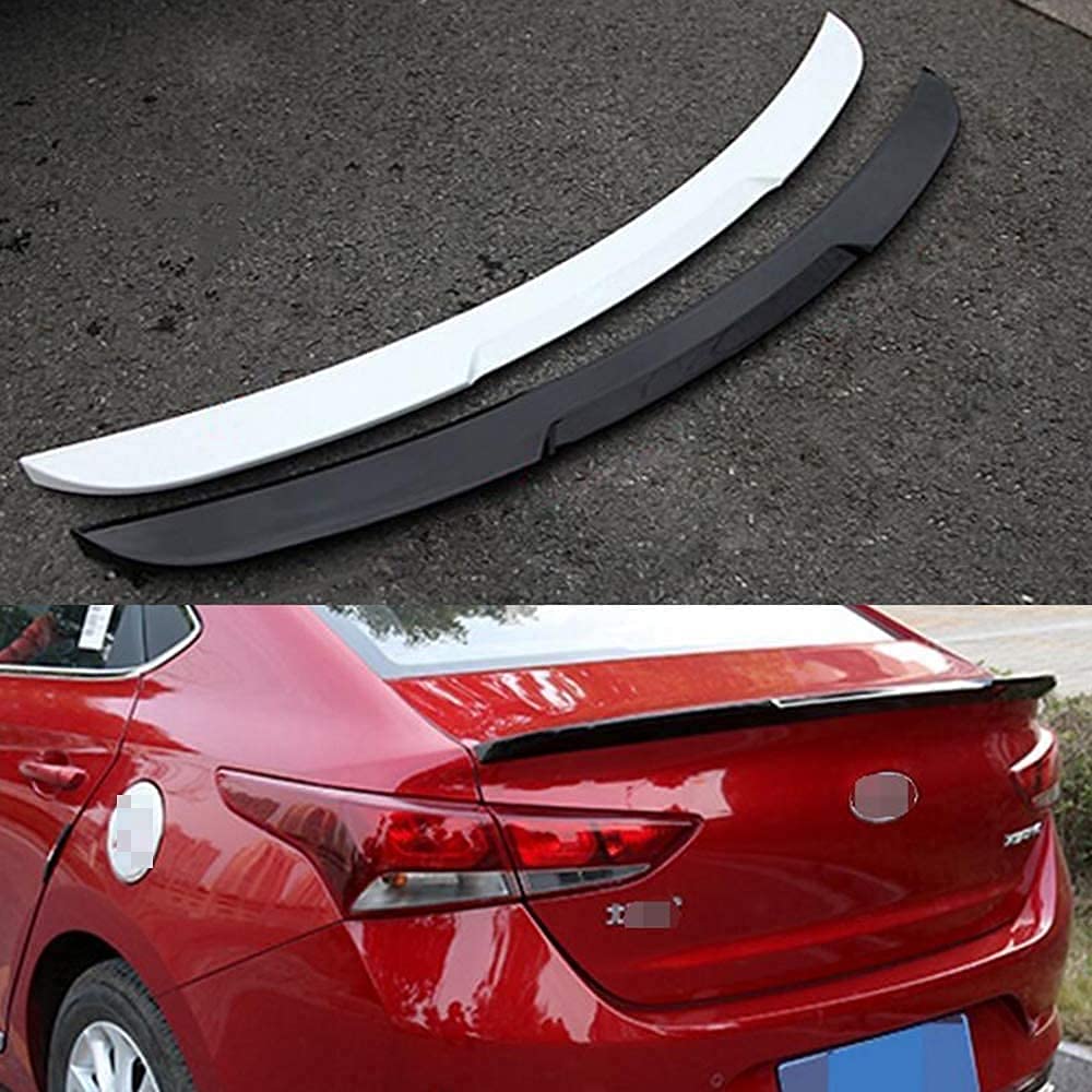 Buy WBXNB ABS Material Rear Spoiler For Hyundai Verna 2017-2020, Rear ...