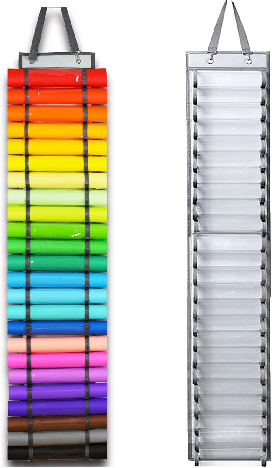 Amazon.com: Vinyl Roll Wall Mount Storage Rack -20 Rolls : Office Products