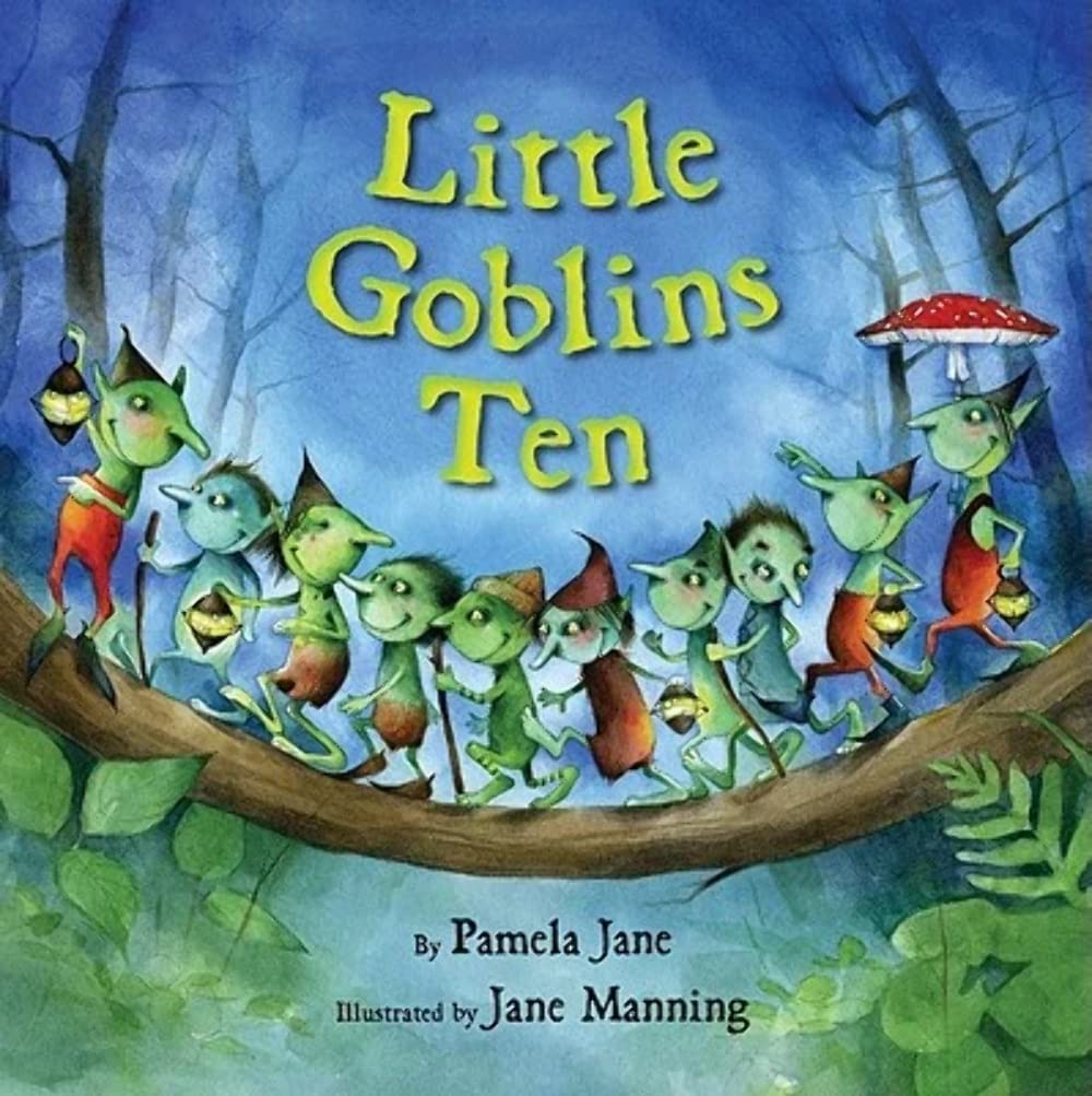 Amazon.com: Little Goblins Ten: 9780061767982: Jane, Pamela, Manning ...