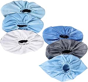 CIYODO 6 Pairs Shoe Cover Reusable Foot Booties Reusable Boot Covers ...