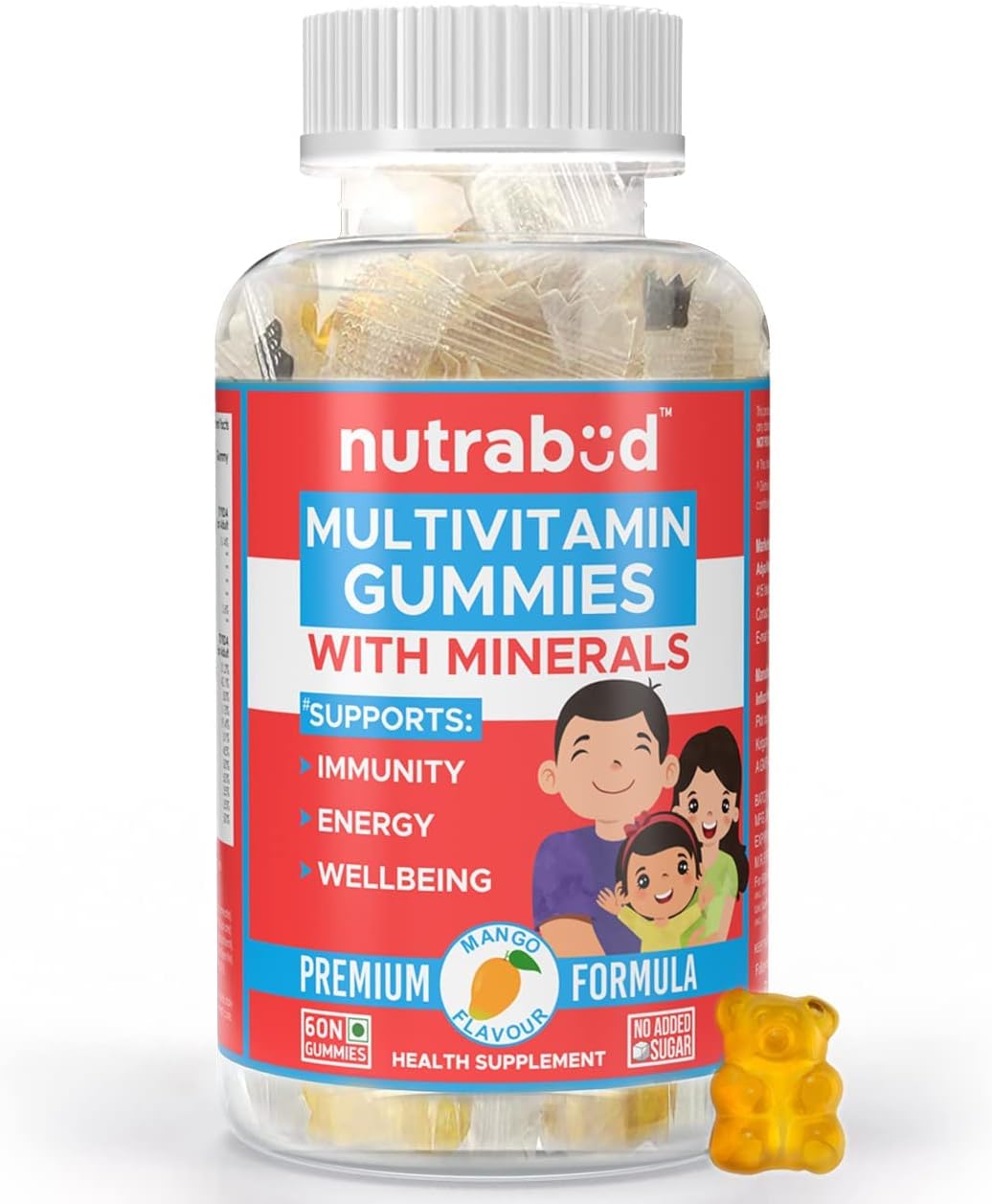 Amazon.com: Multivitamin Gummies for Kids, Men, Women, Adults | No ...