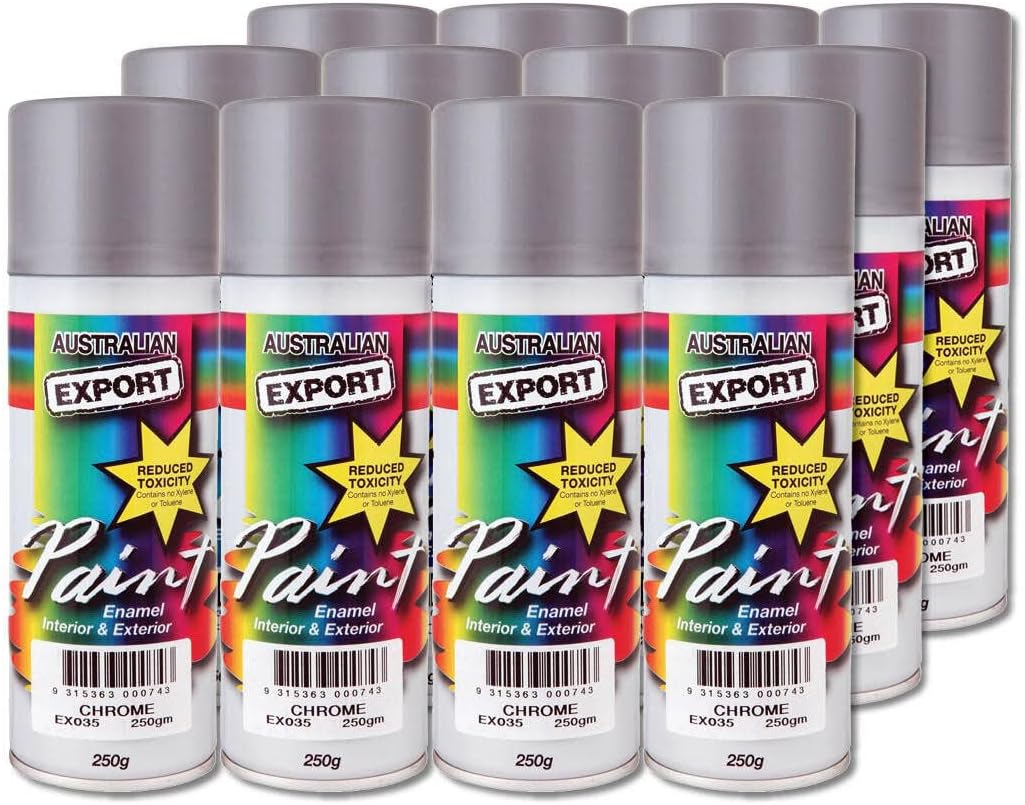 Australian Export Paint Spray 250 g, Chrome : Amazon.com.au: Automotive