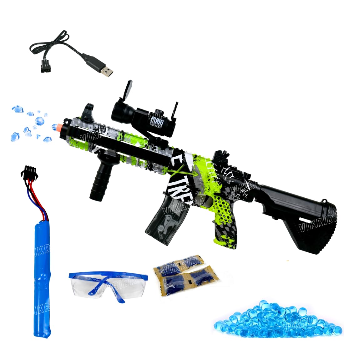 VikriDA Big Size Automatic & Manual (Dual Mode) Electric Small Balls ...