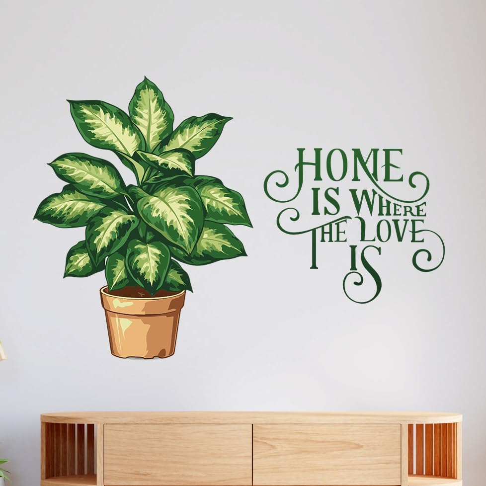 NoWorries Easy to Apply and Premium Wall Stickers for Home Decor, Room ...