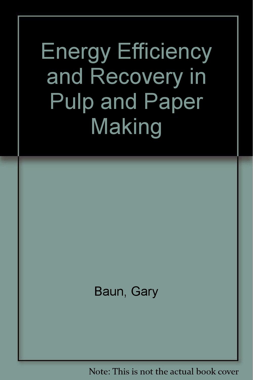 Amazon | Energy Efficiency and Recovery in Pulp and Paper Making | Baun ...