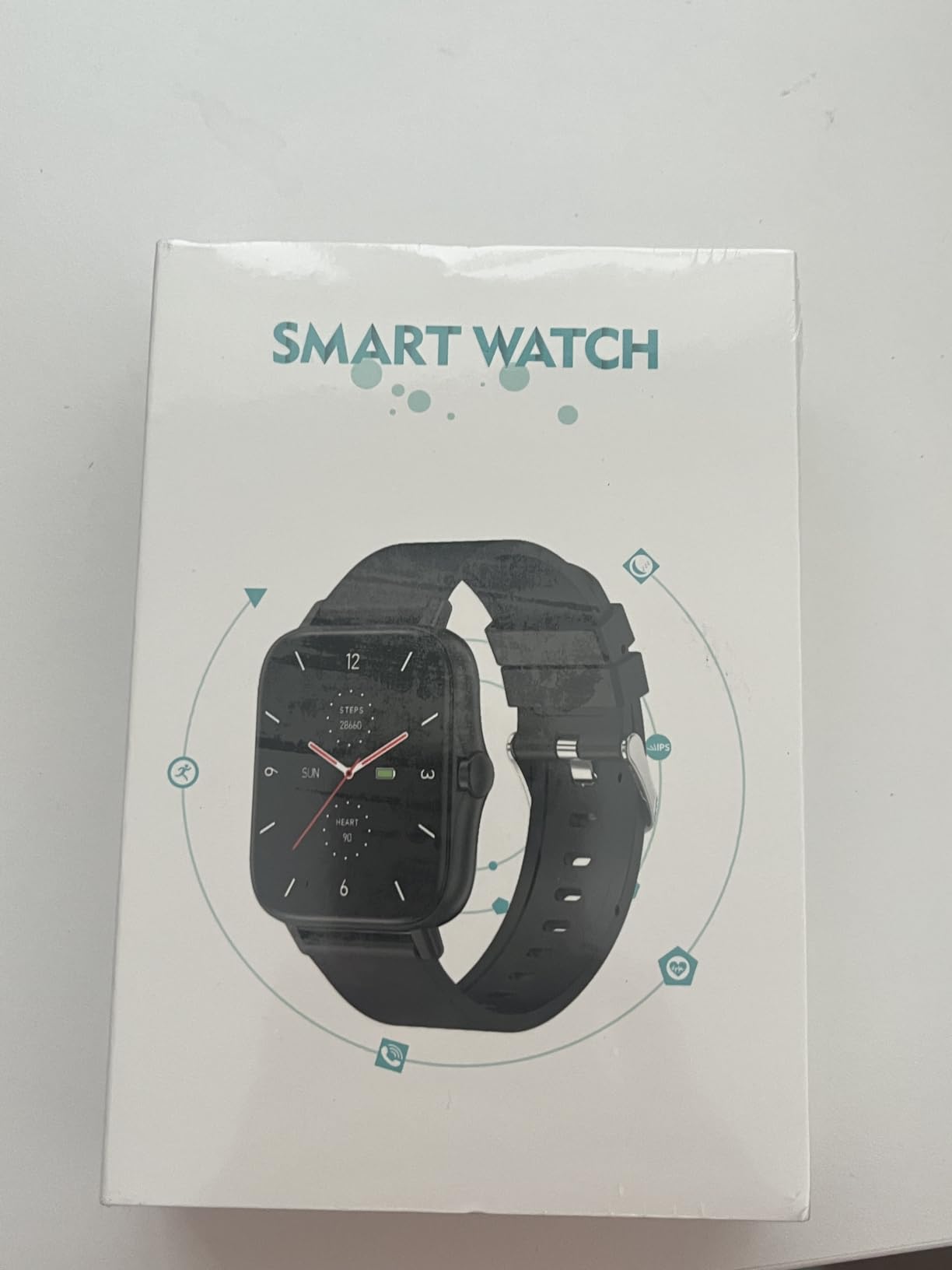 EGQINR Smart Watch for Men With Bluetooth Calling, Sports Tracking ...