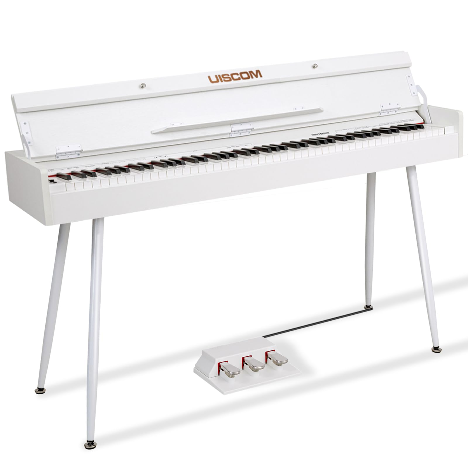 Snapklik.com : UISCOM 88 Key Weighted Home Digital Piano- Wooden Desk ...
