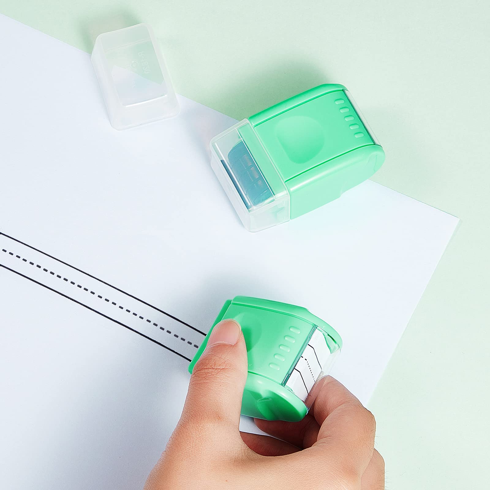 Handwriting Line Stamps Dashed Handwriting Lines self-Inking Stamps ...