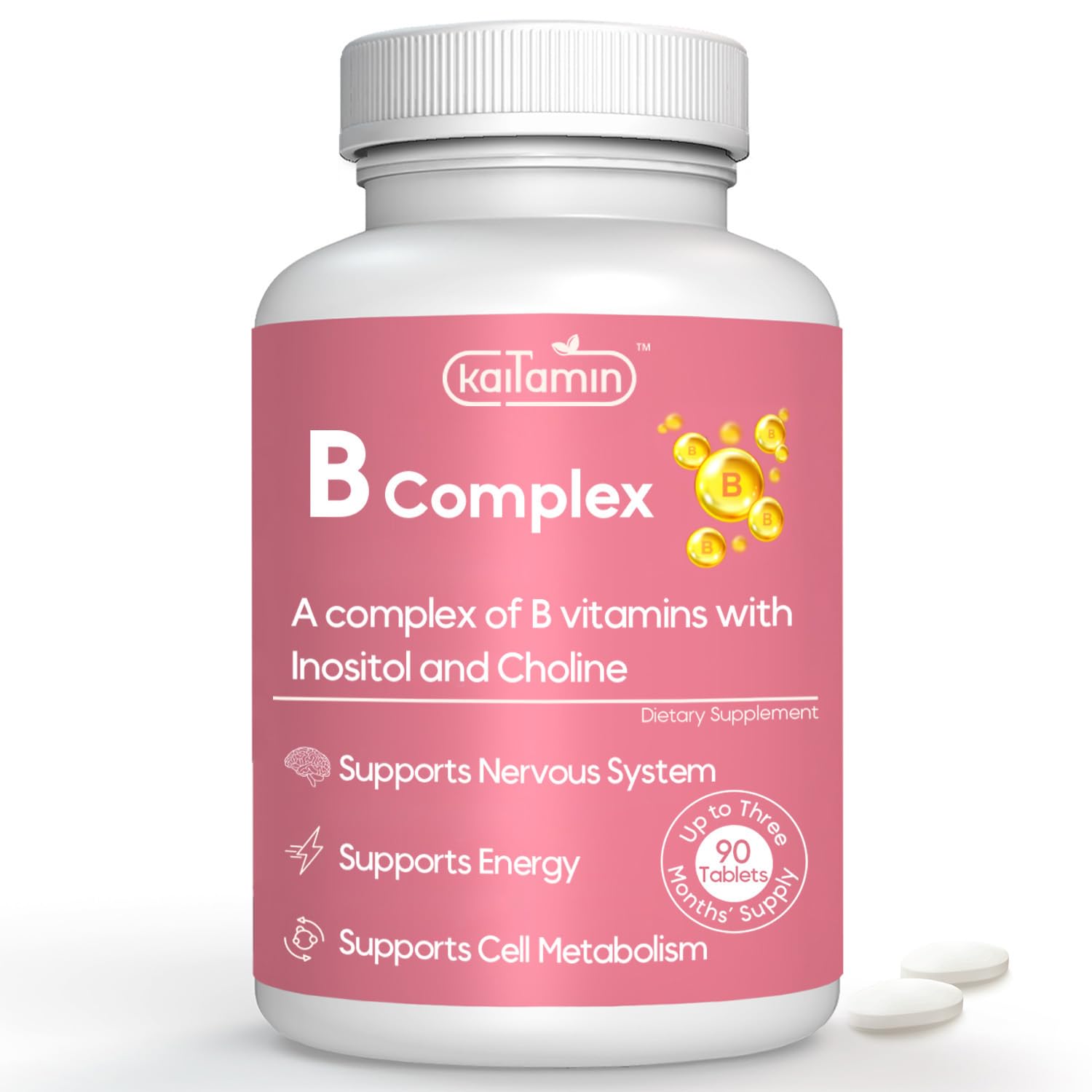Snapklik.com : Kaitamin B Complex Vitamins For Women - One Tablet Per Day