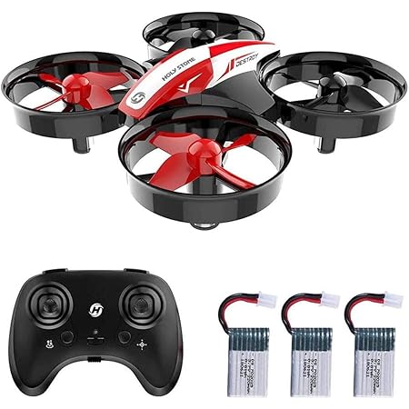 tech rc Mini Drone con Telecamera HD con Due Batterie Funzione di ...
