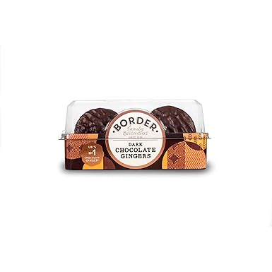 Amazon.com: Border Dark Chocolate Gingers 150g : Grocery & Gourmet Food