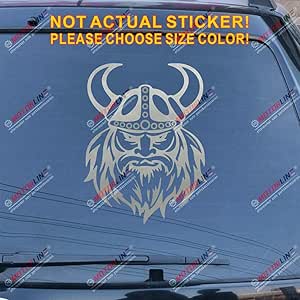Amazon.com: Viking Warrior Decal Sticker Norse Nord Norway Norwegian ...