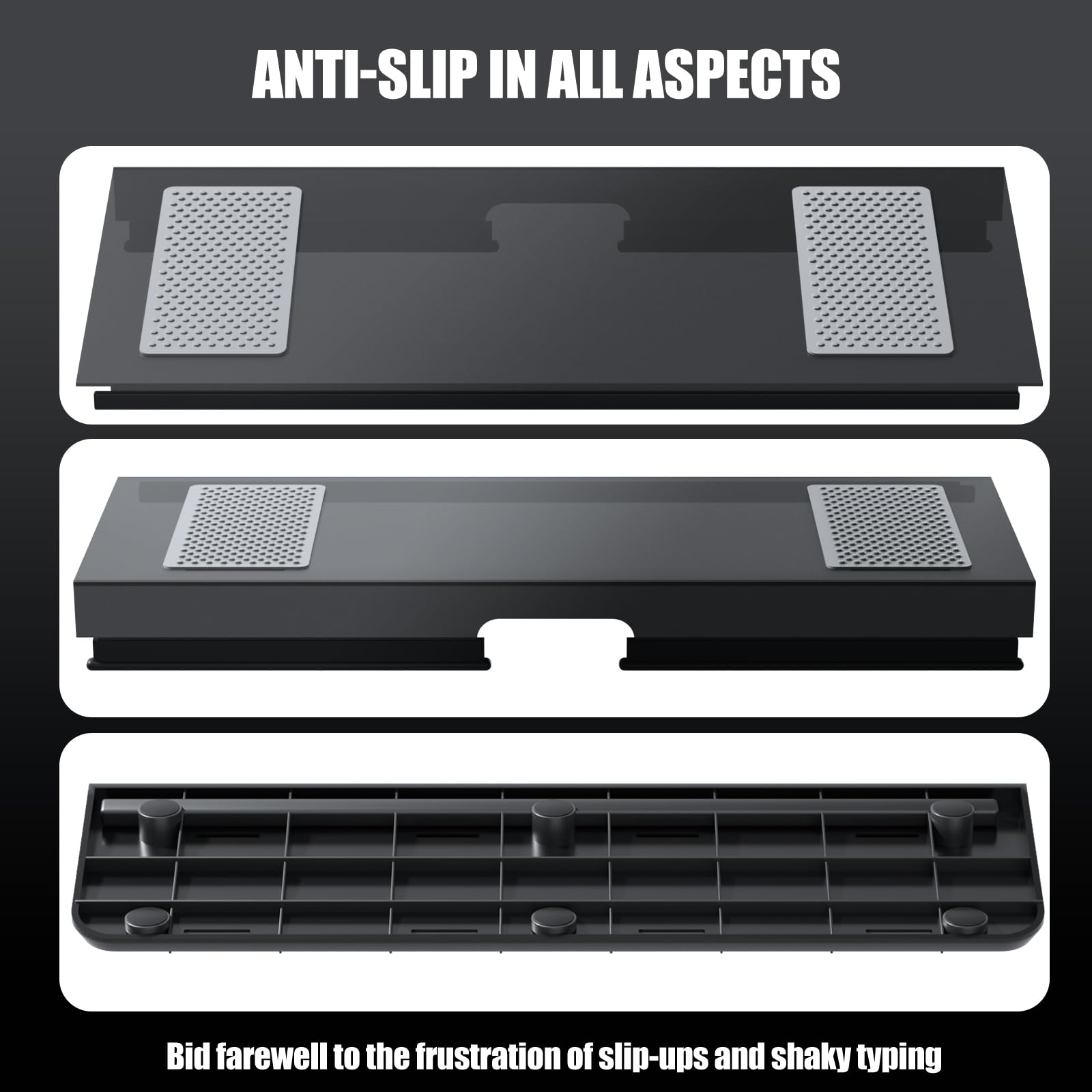 Snapklik.com : Computer Tilt Keyboard Stand - Acrylic Ergonomic ...