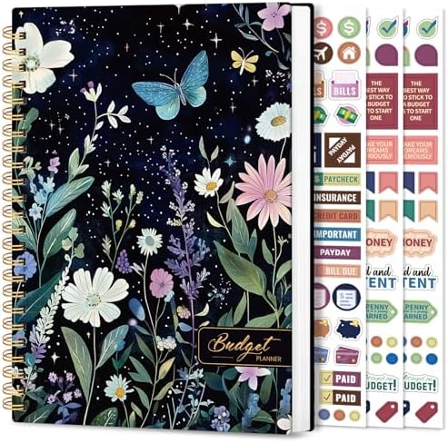 Amazon.com : Aesthetic Budget Planner - Monthly Finance Planner with ...