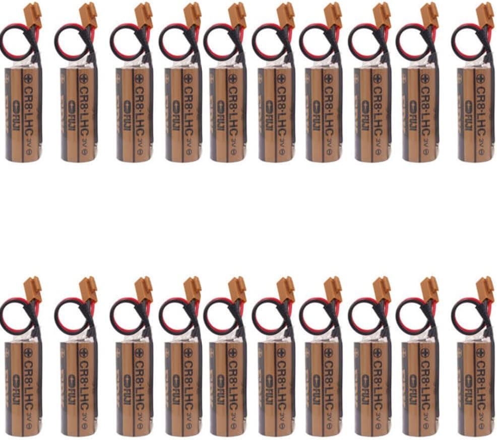 YICUAA 20Pack CR8-LHC 3V 2600mAh Lithium Battery Replacement for Fuji ...
