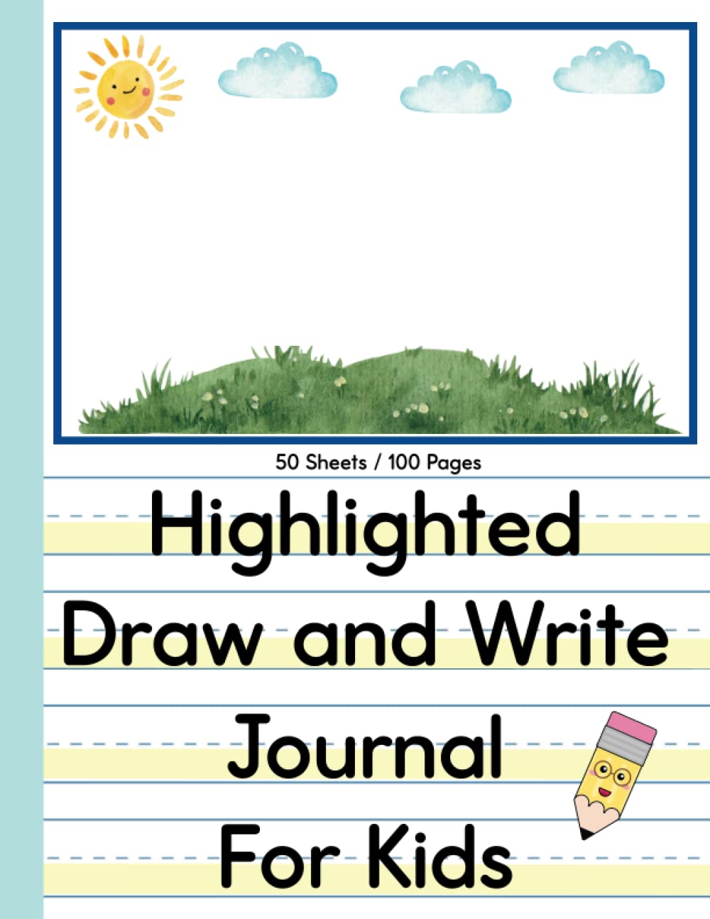 Amazon.com: Highlighted Draw and Write Journal for Kids: Adaptive Paper ...