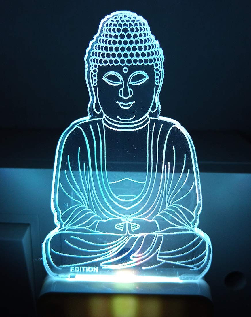 Buy Arropa Estore's Gautam Buddha AC Adapter Night Lamp Online at Low ...