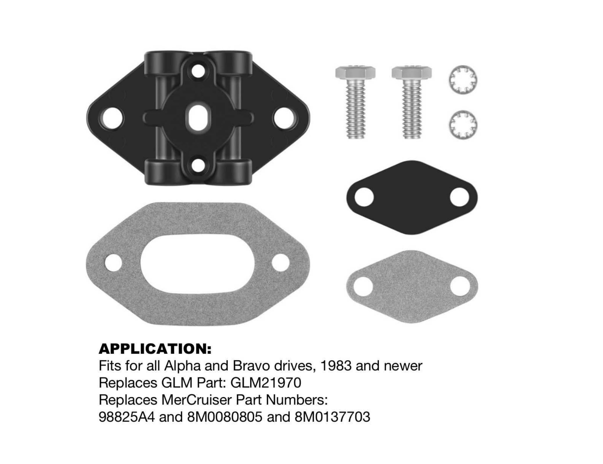 Snapklik.com : 8M0137703 Manifold Assembly Hyrdaulic Connector For ...