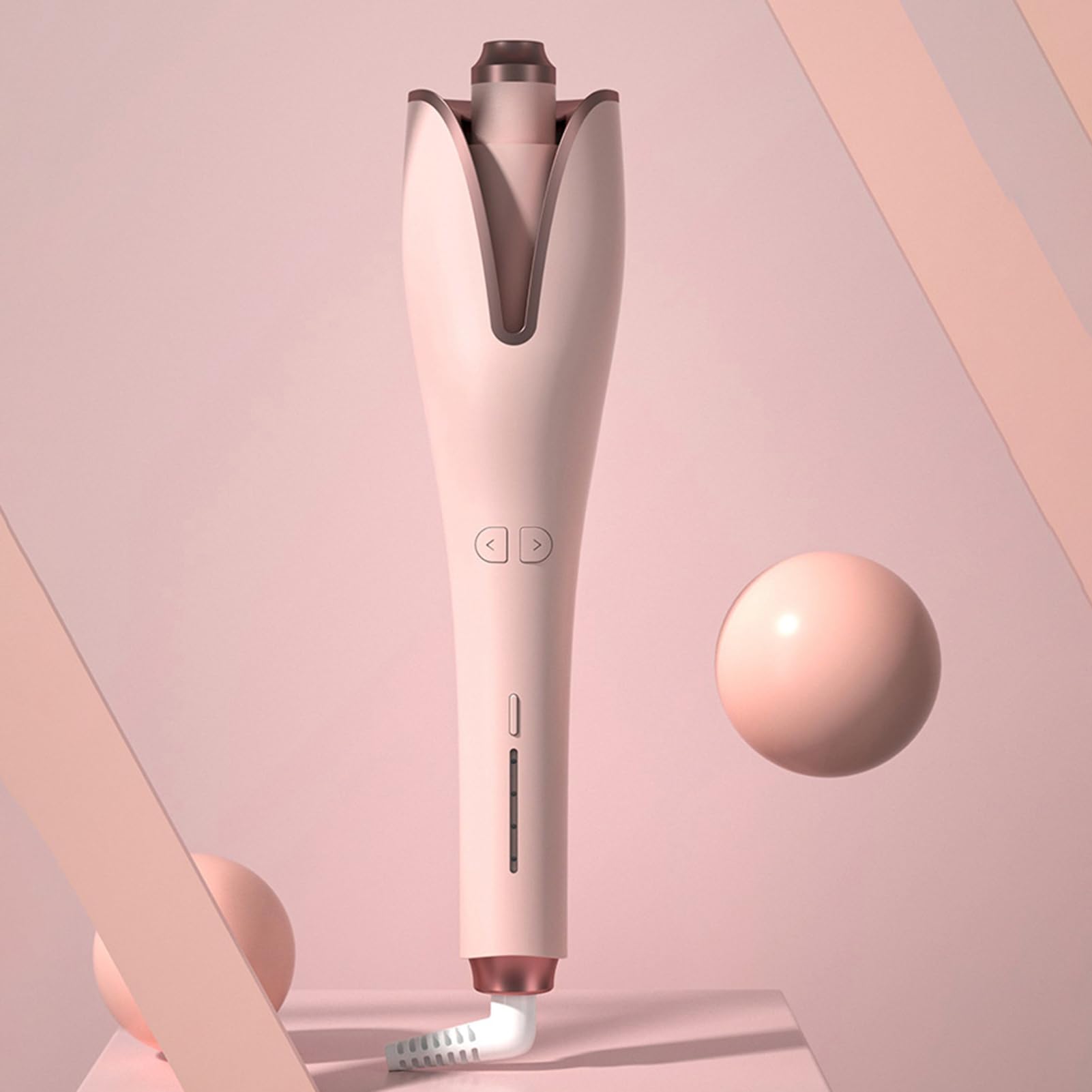 Automatic Hair Curling Iron, 360° Rotating Hair Wave Curler, Fast ...