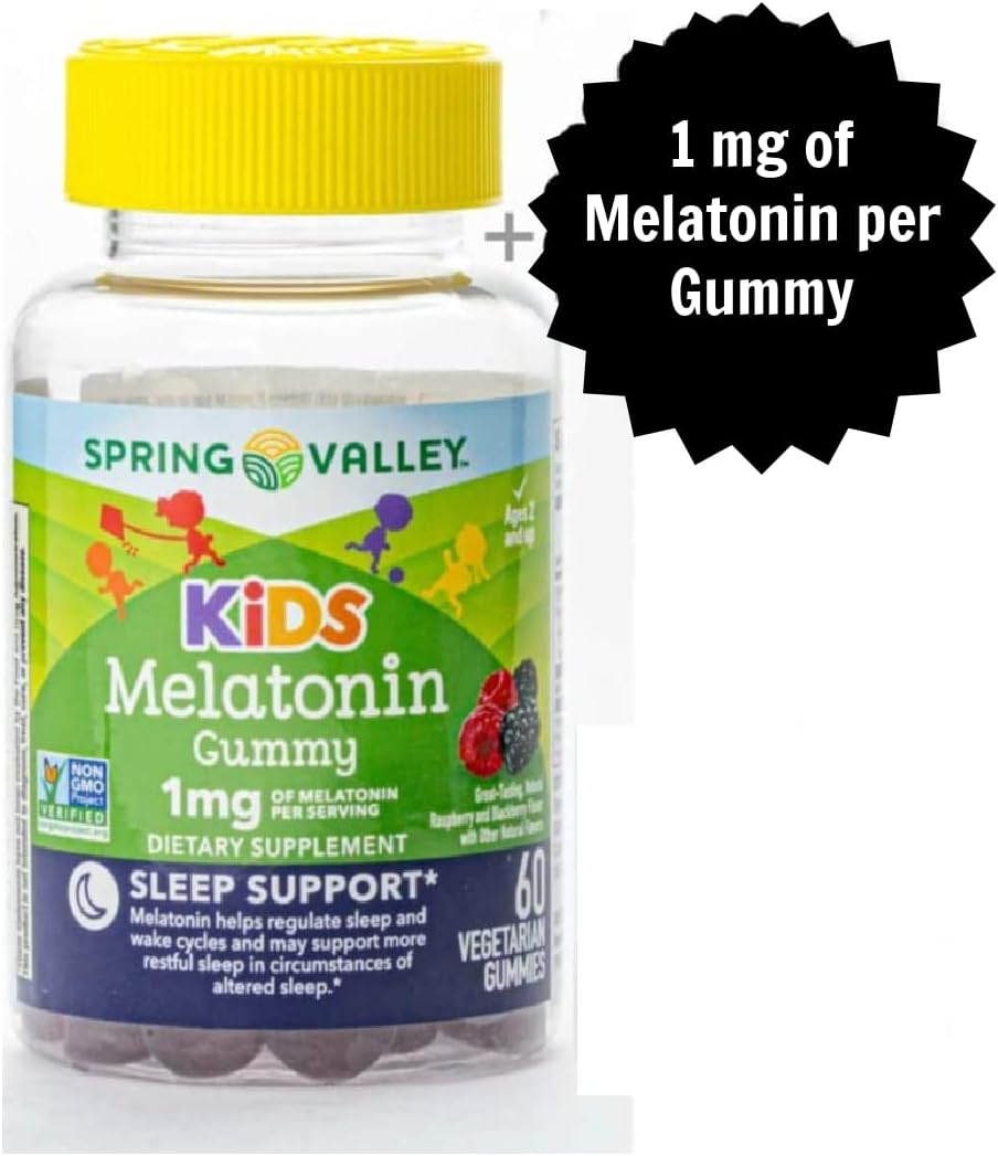 Buy Spring Valley Melatonin Gummies - 1mg at Ubuy Nepal