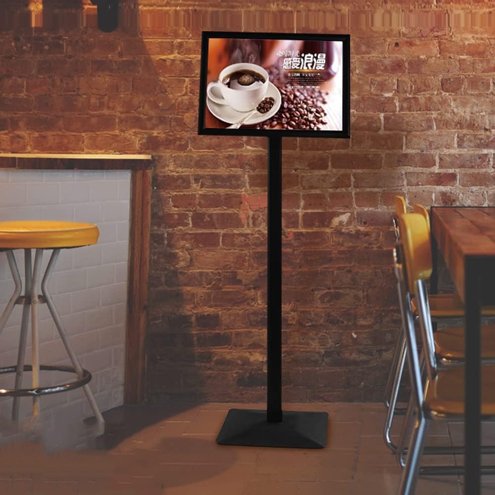 Soporte para póster con pedestal ajustable, resistente, soporte de ...